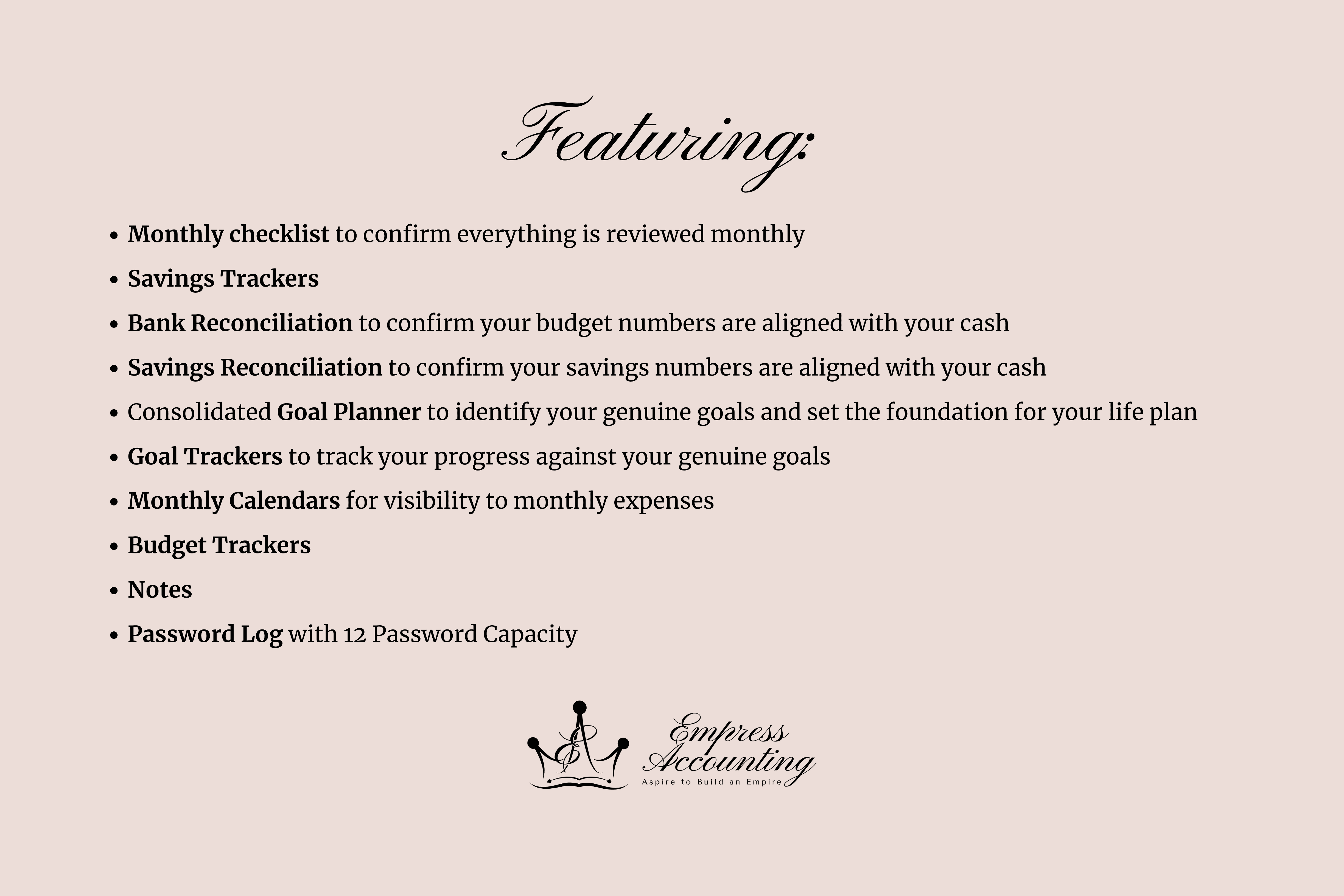 My Financial Life Planner – Empress Accounting